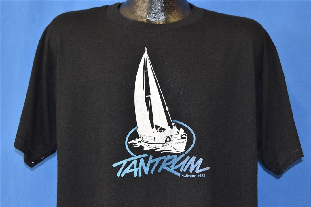80s Tantrum Swiftsure Sailing T-shirt Extra Large - Etsy