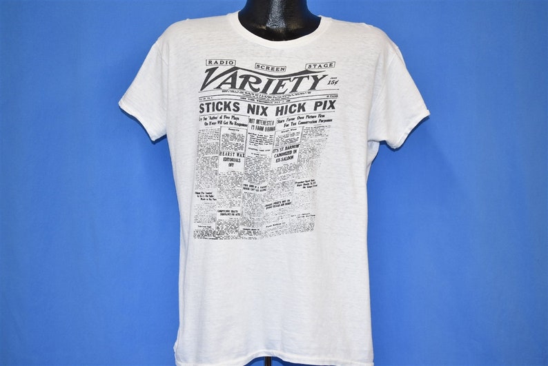 70s Sticks Nix Hick Pix Variety Newspaper Headline Hollywood - Etsy