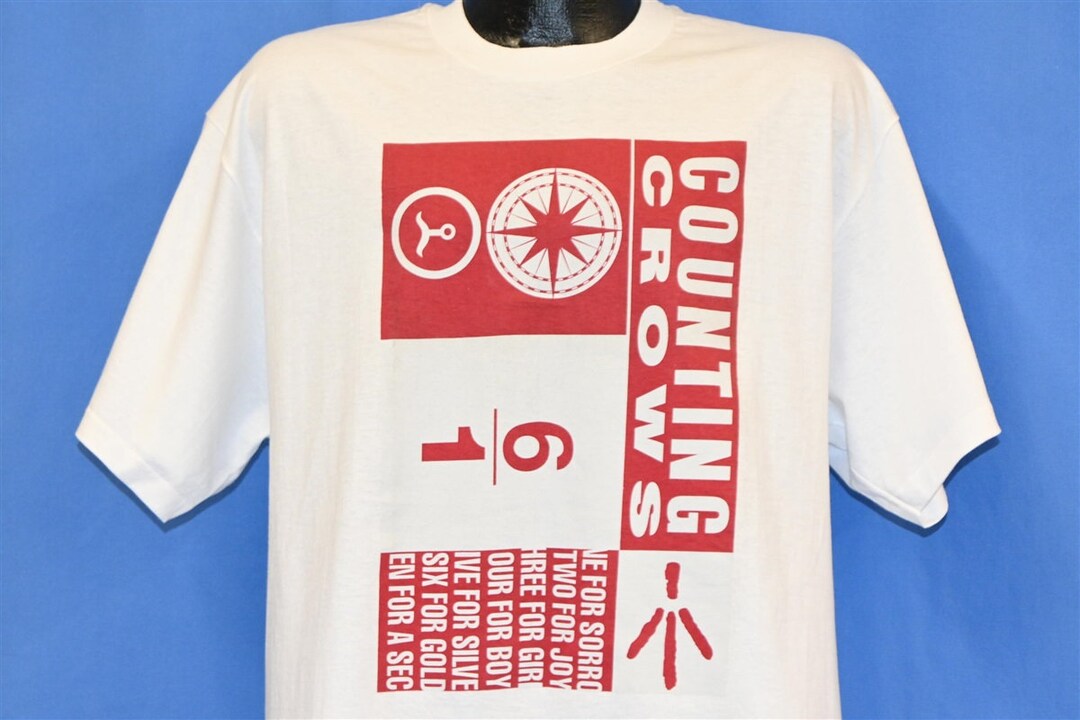 90s Counting Crows Murder of One NWT Deadstock Band T-shirt Extra Large ...