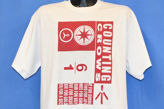 90s Counting Crows Murder of One NWT Deadstock Band t… - Gem