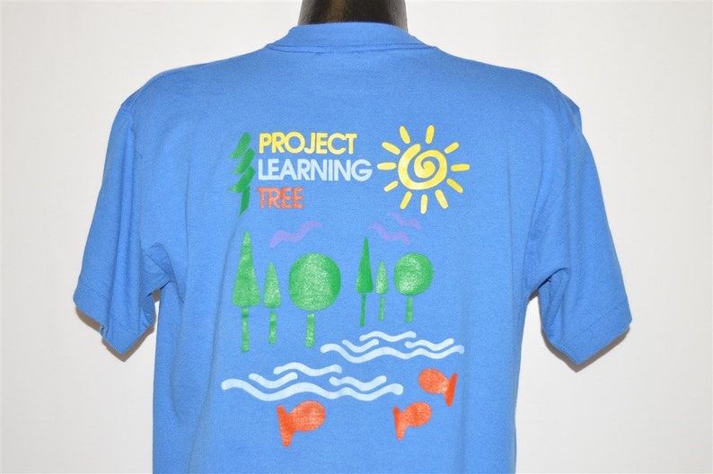 90s Project Learning Tree Double Sided T-shirt Large - Etsy