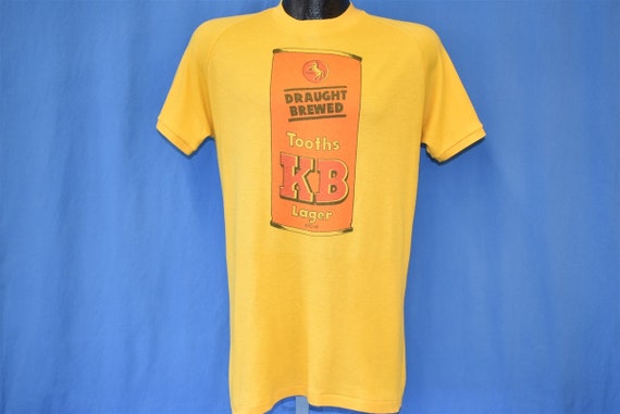 80s Tooths KB Lager Australia Draught Brewed Beer Log… - Gem