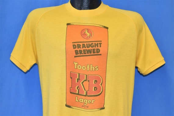 80s Tooths KB Lager Australia Draught Brewed Beer Log… - Gem