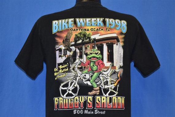 90s Bike Week Froggy's Saloon 1998 Daytona Beach Flor… - Gem