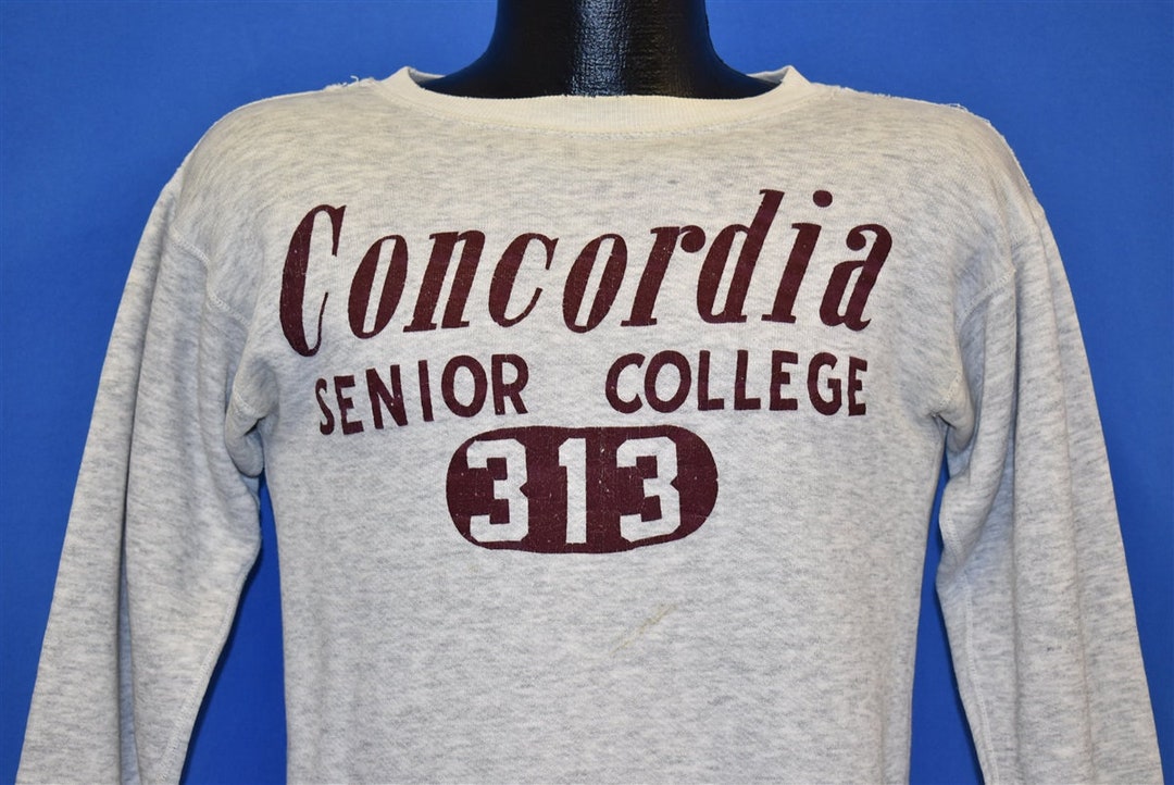 50s Concordia Senior College 313 LCMS Sweatshirt Small - Etsy