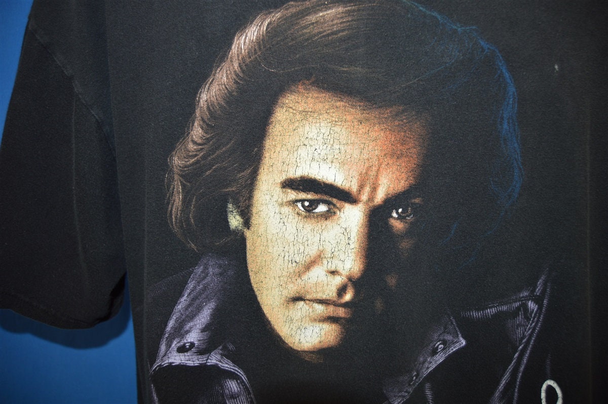 90s Neil Diamond Portrait Oversize T-shirt Extra Large | Etsy