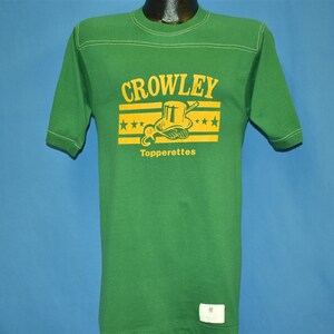 80s Crowley High School Topperettes Dance Team Louisiana Jersey T-shirt ...