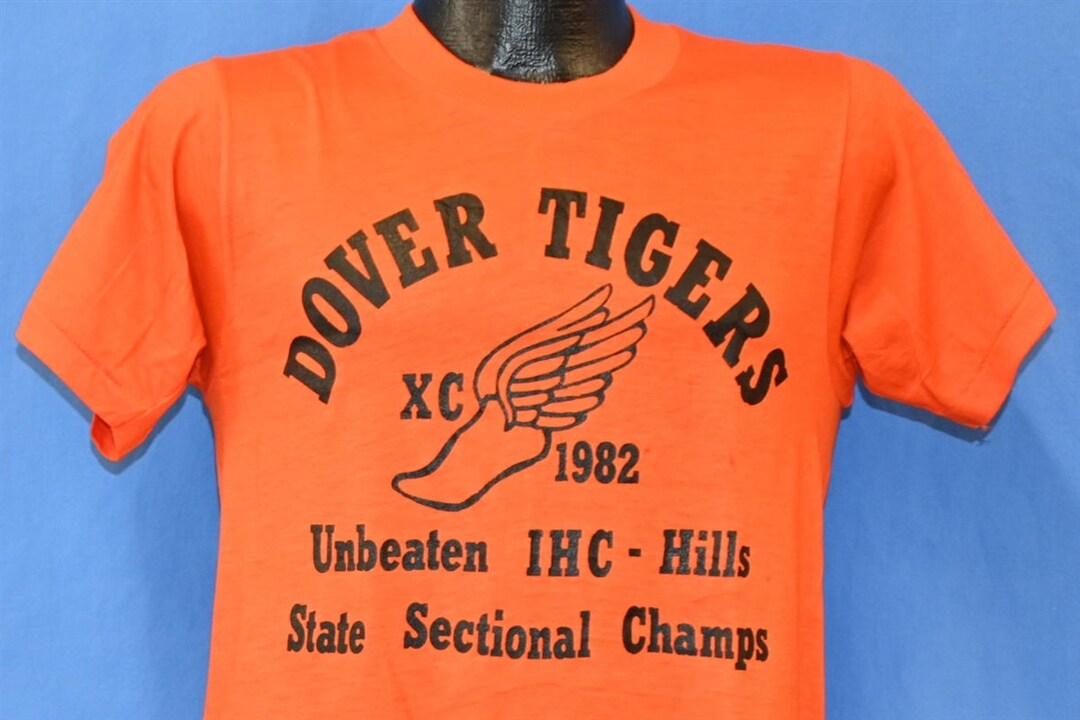 80s Dover Tigers Cross Country 1982 State Sectional Champs IHC Hills T ...