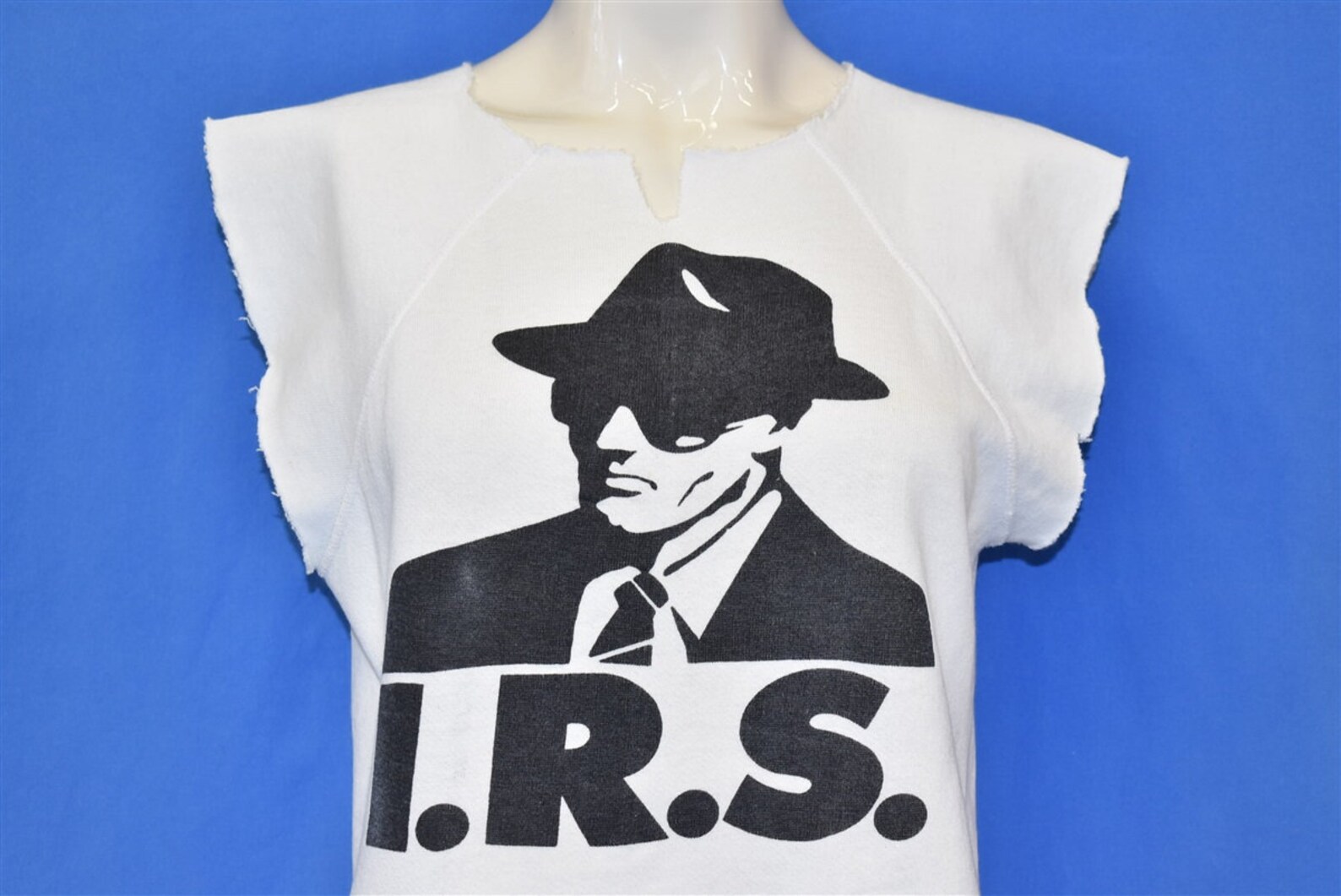 80s I.R.S. Records Logo Cropped Sweatshirt R.E.M. Go-gos | Etsy