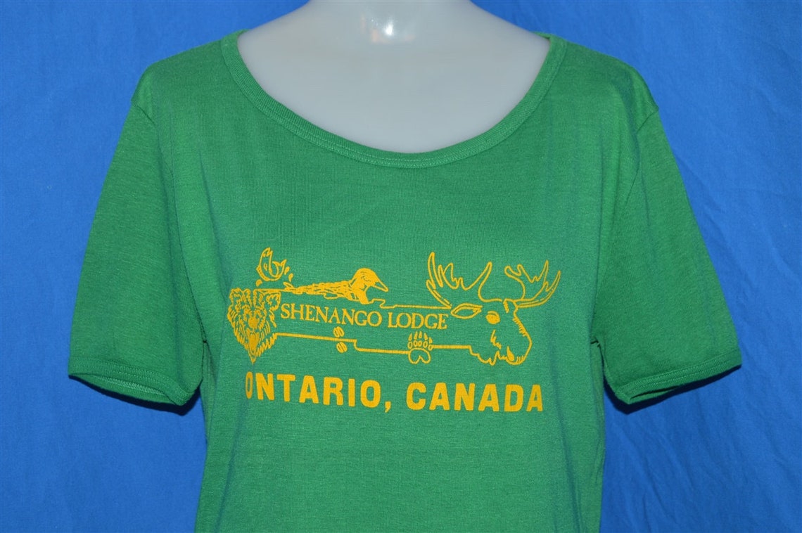 80s Shenango Lodge Ontario Canada T-shirt Womens Large | Etsy