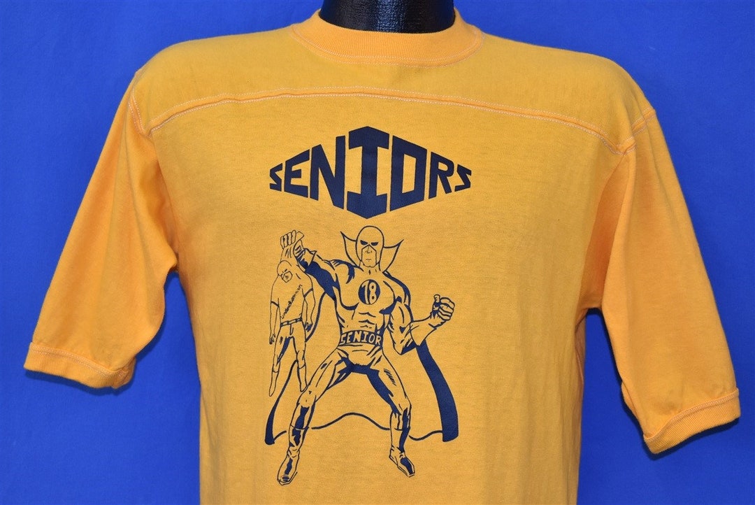 70s Senior Graduating Class Superheroes 78 T-shirt Medium - Etsy
