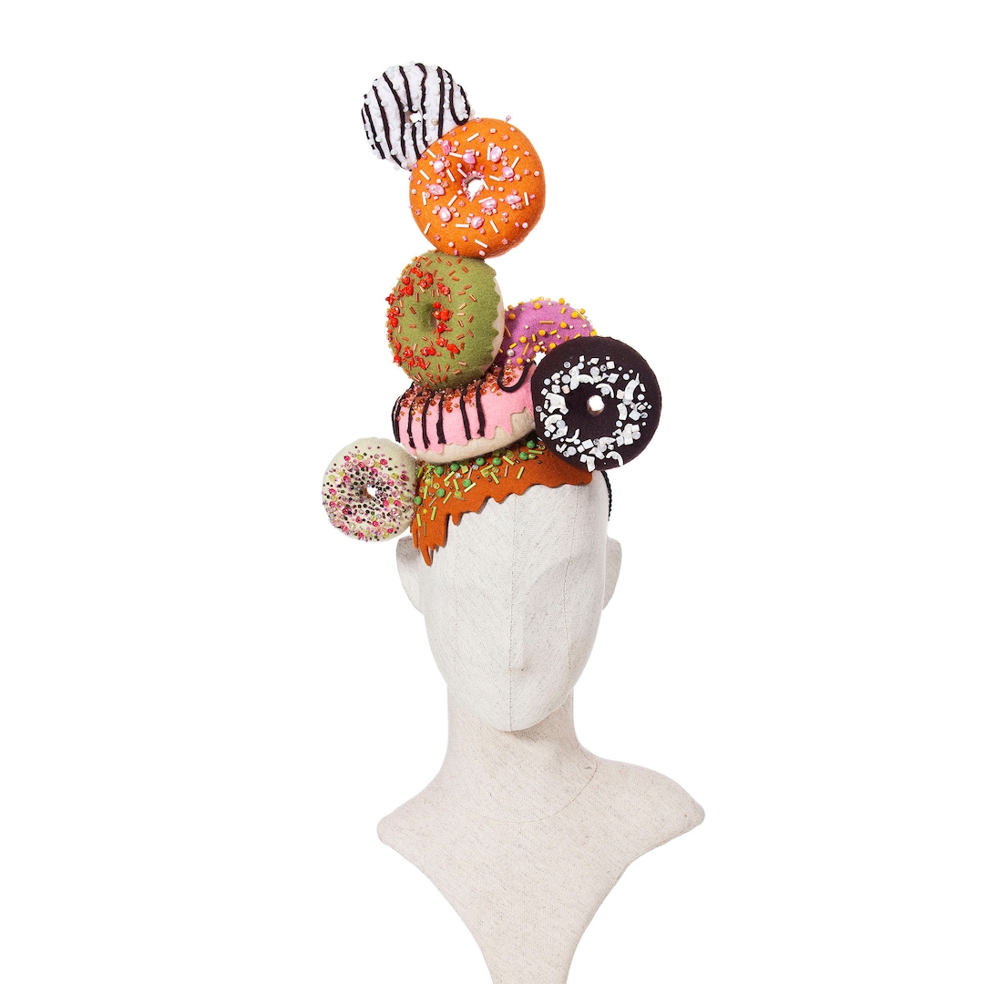 Donuts Fascinator, Doughnuts Headpieces - Etsy