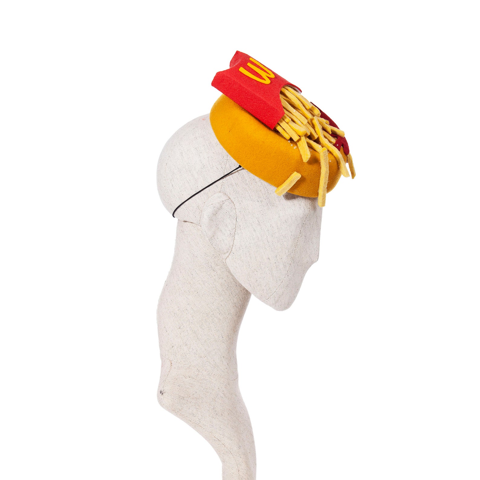 Mc Donalds French Fries Headpiece, Fast Food Fascinator, Ketchup and ...