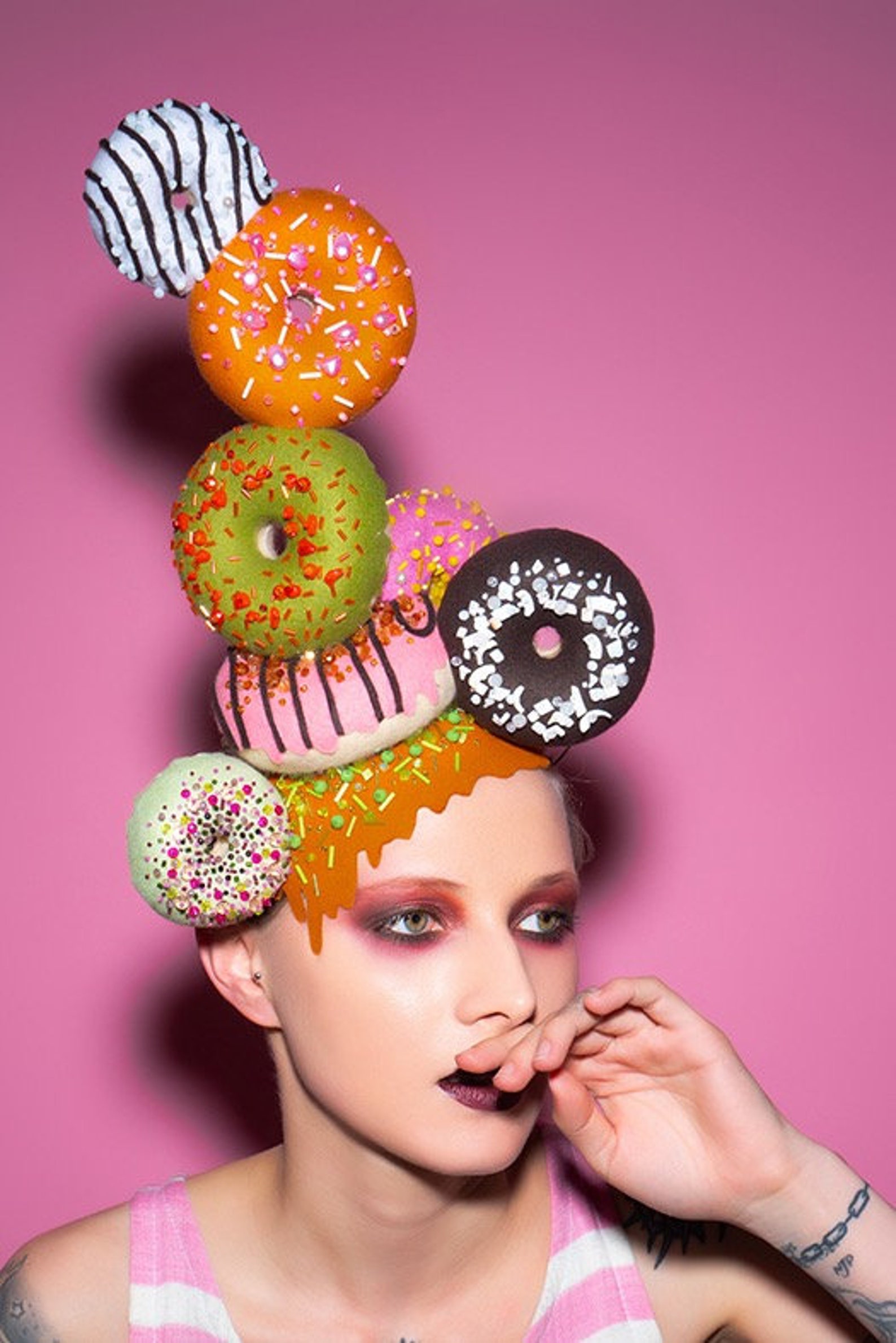 Donuts Fascinator, Doughnuts Headpieces - Etsy