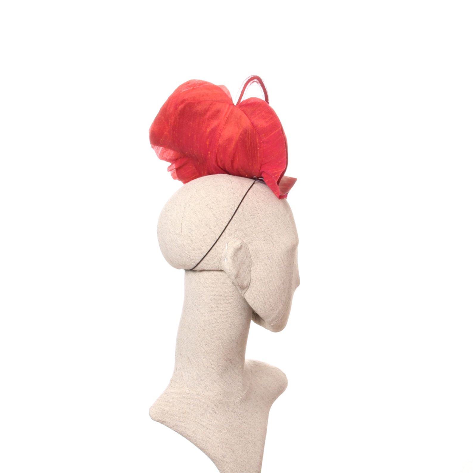 Made to Order Red Races Hat Floral Fascinator 50% OFF ON - Etsy