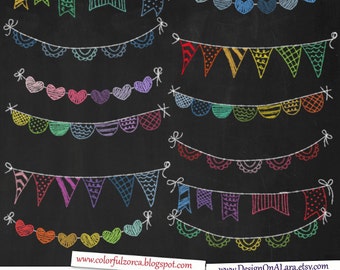 Clip Art Chalk - Etsy