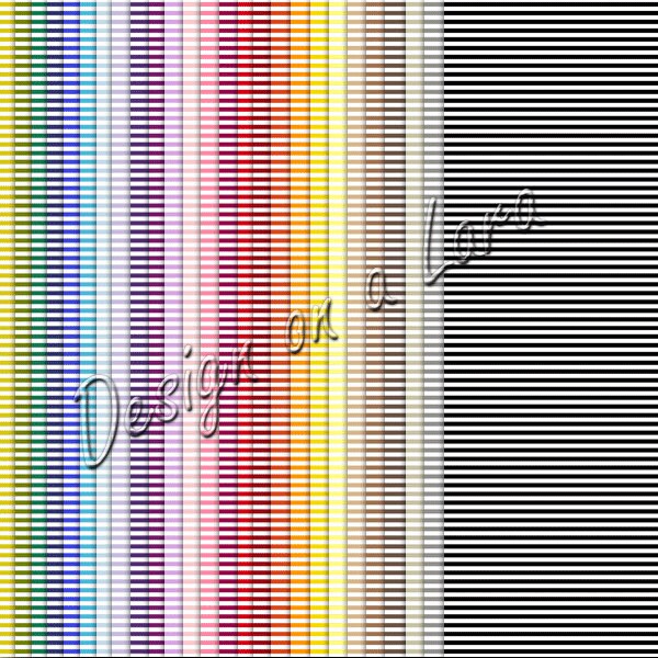 Horizontal Stripes Digital Paper, Commercial Use, Scrapbook Papers ...
