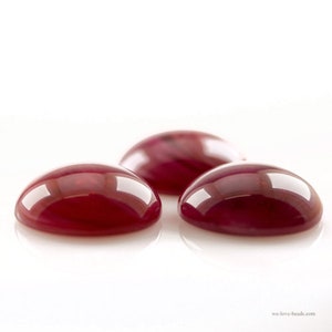 10mm Round Cabochon Red Marbled - Etsy