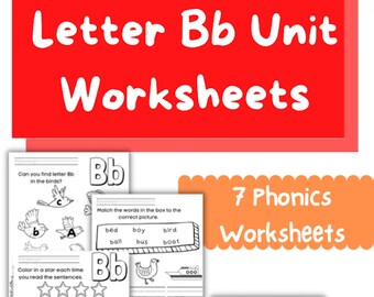Letter Aa Worksheets Alphabet Phonics Unit Literacy Kindergarten 1st ...