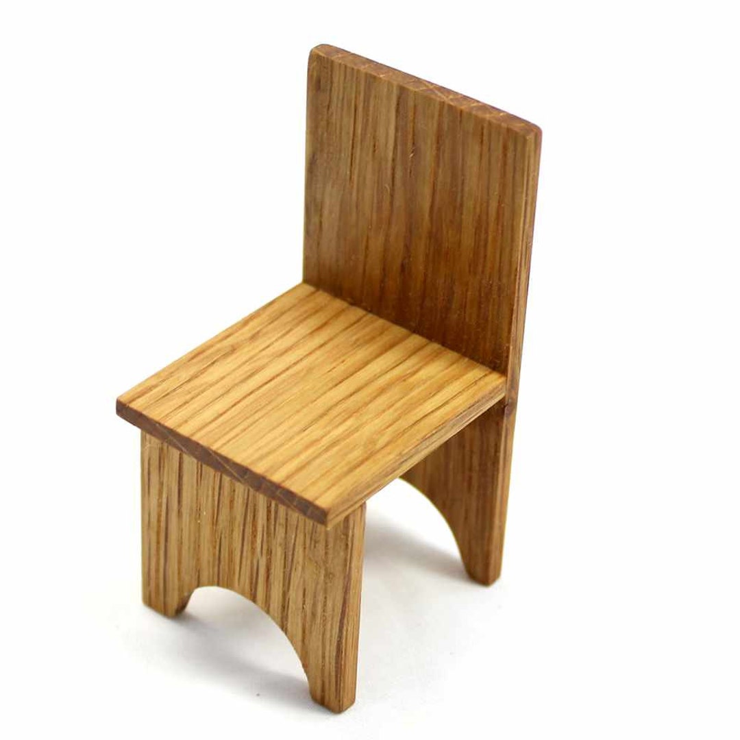 Miniature Dining Chair, Dollhouse Chair, Wood Chair, Wooden Chair, Wood ...