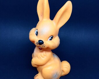 Rabbit squeaky toy | Etsy