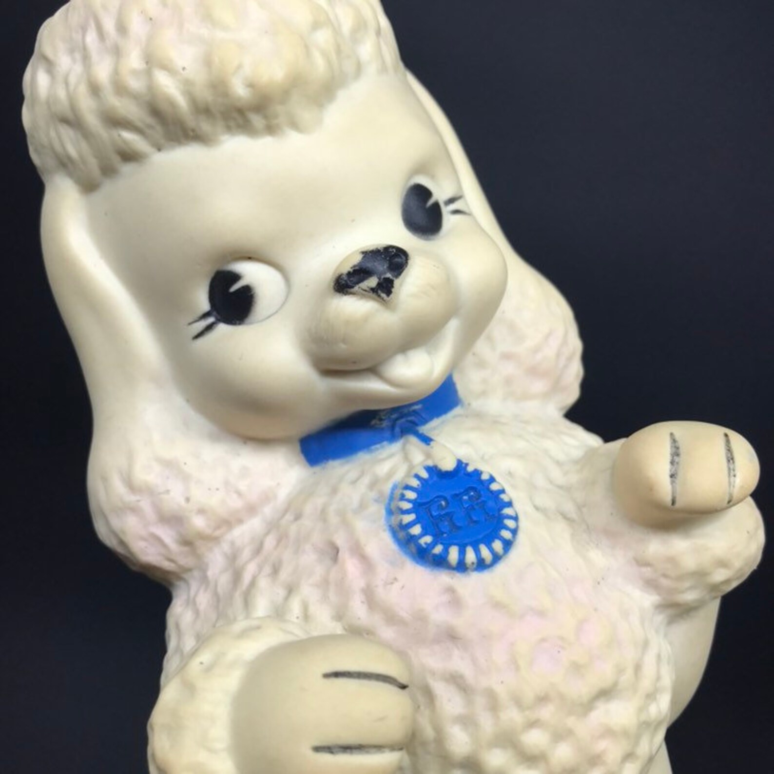 Rare Vintage Fifi Rubber Squeak Poodle Dog Toy Estrela Brazil | Etsy