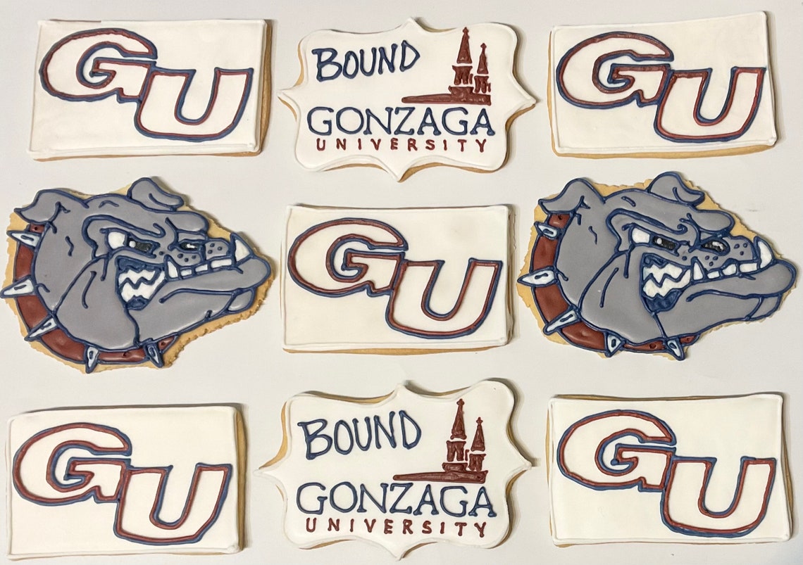 College or High School Logo Cookies - 1 Dozen - Etsy