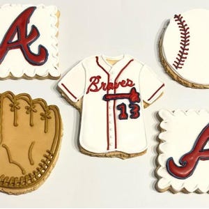 Sports Logo Cookies and Sports Cookies - 1 Dozen - Etsy