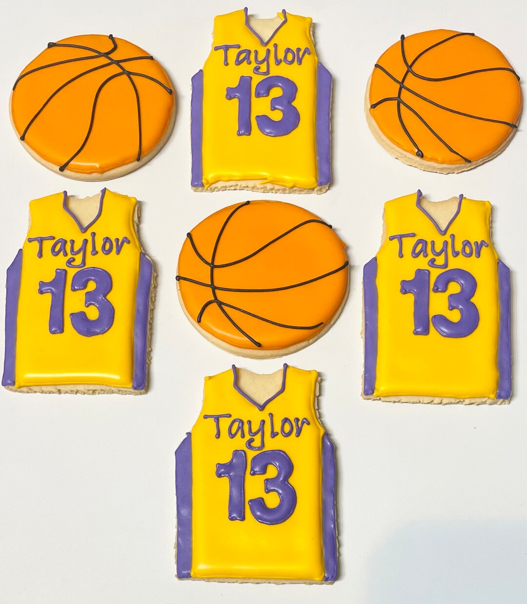 Basketball Cookies - 1 Dozen - Etsy