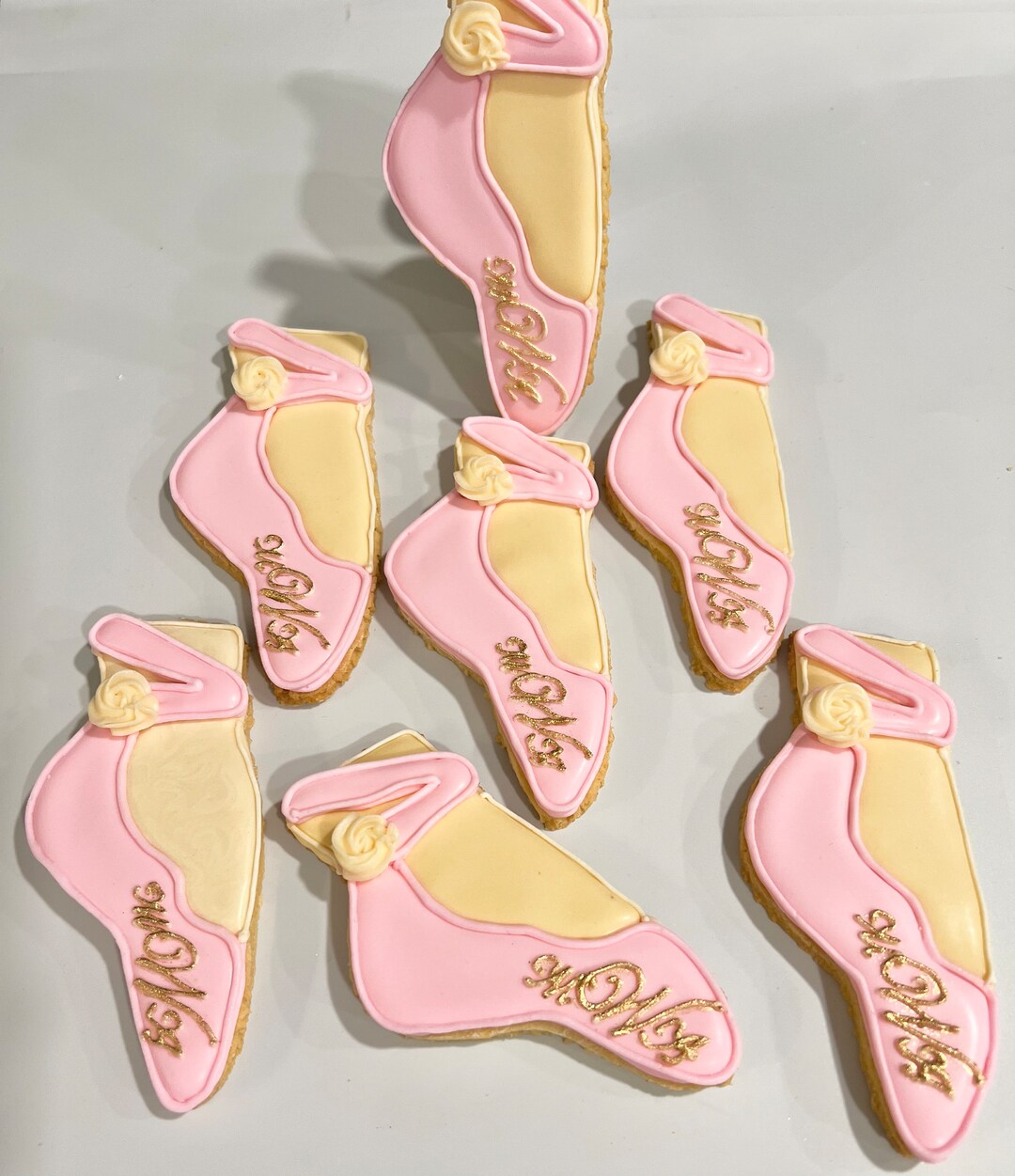 Ballet Slippers Cookies - 1 Dozen - Etsy