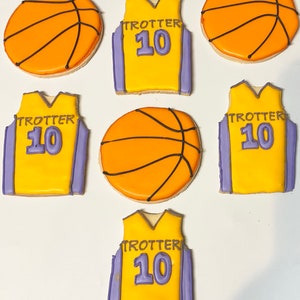 Basketball Cookies - 1 Dozen - Etsy