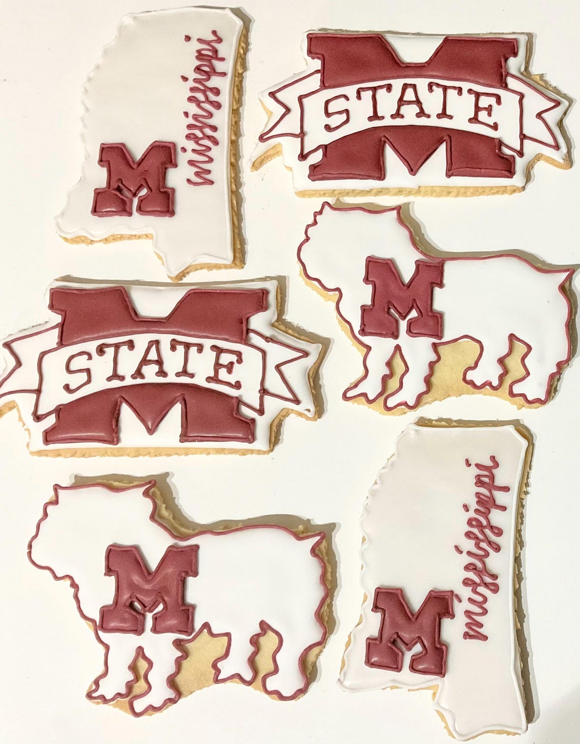 College or High School Logo Cookies - 1 Dozen - Etsy