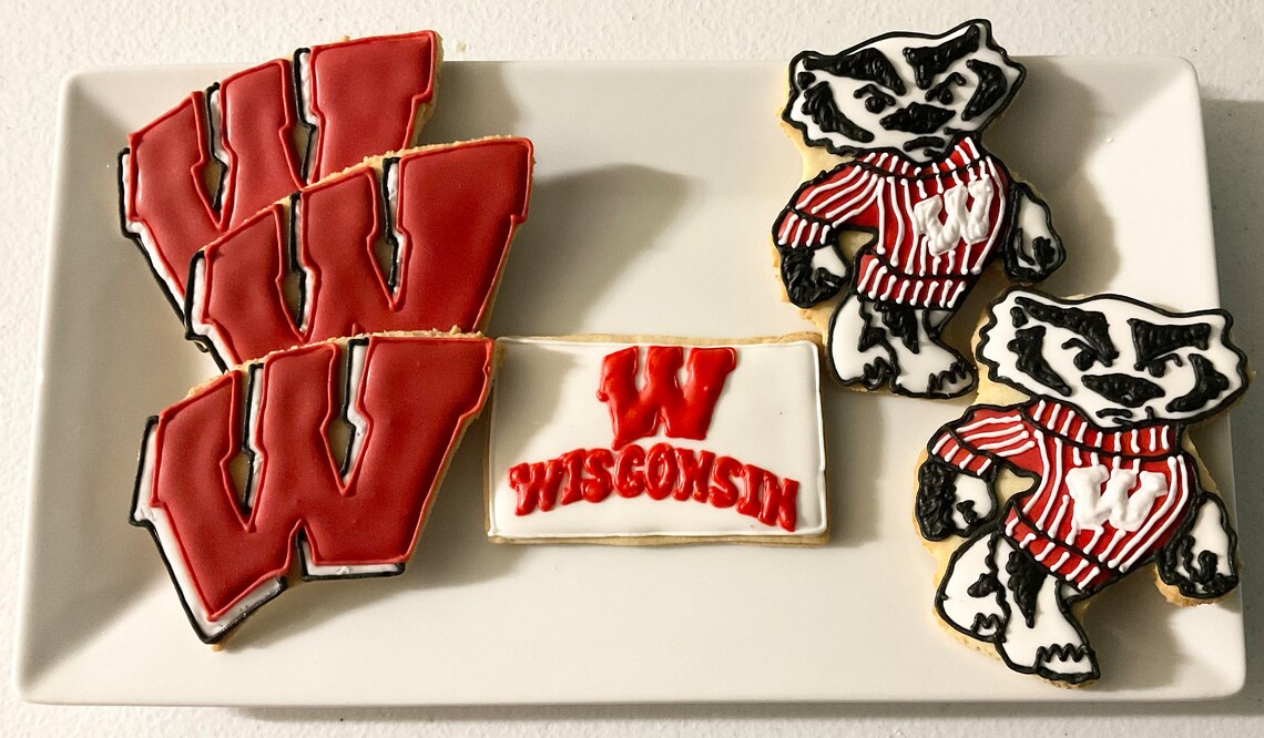 College or High School Logo Cookies - 1 Dozen - Etsy