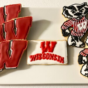 College or High School Logo Cookies - 1 Dozen - Etsy