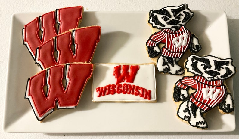 College or High School Logo Cookies - 1 Dozen - Etsy