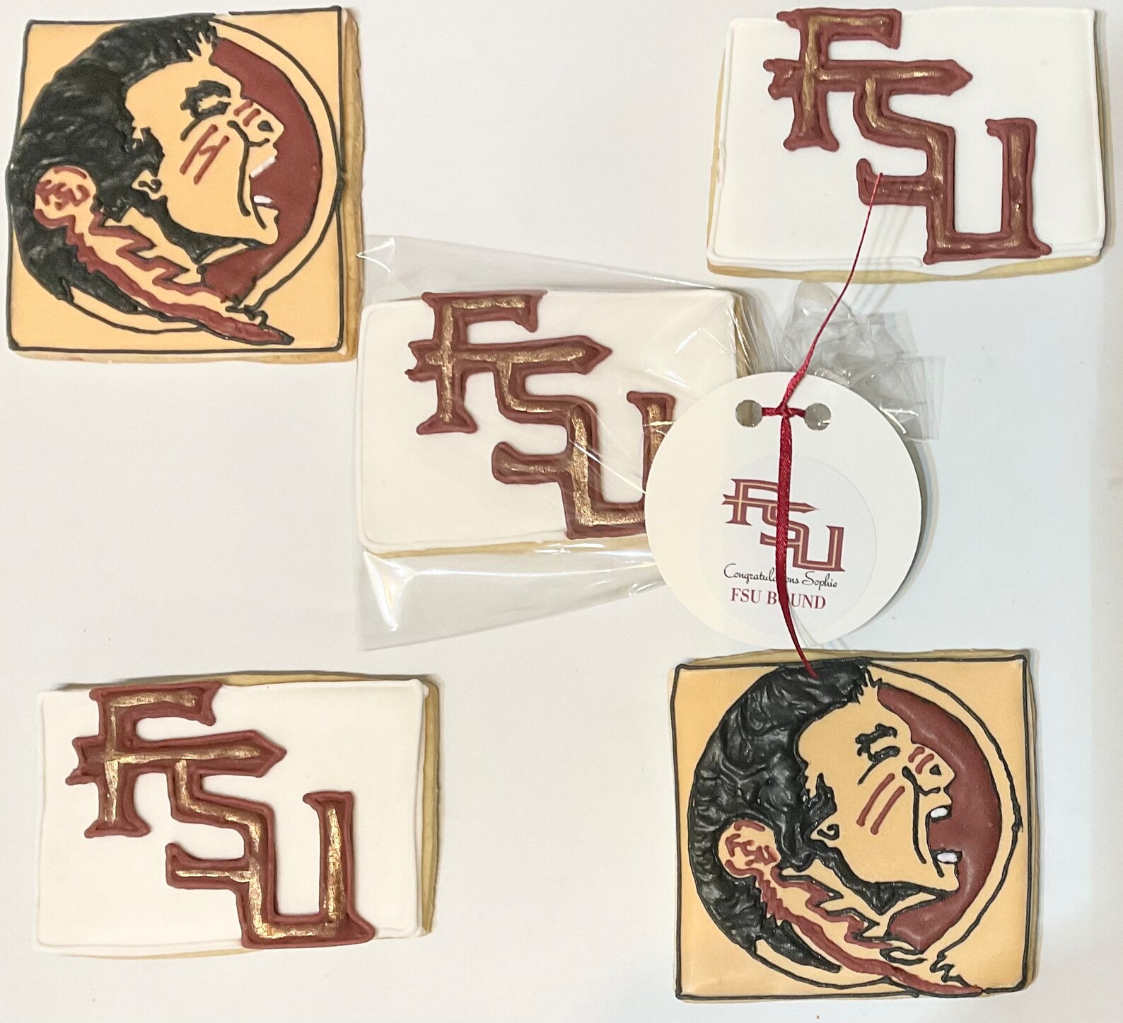 College or High School Logo Cookies - 1 Dozen - Etsy