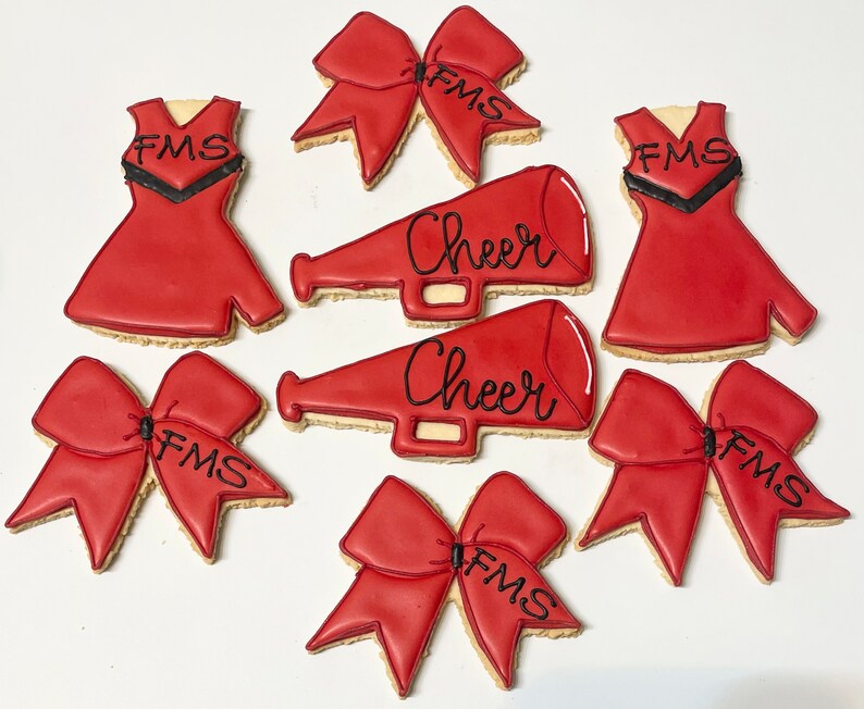 Cheer Cookies 1 Dozen - Etsy