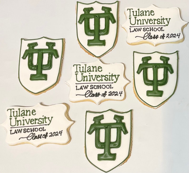 College or High School Logo Cookies - 1 Dozen - Etsy