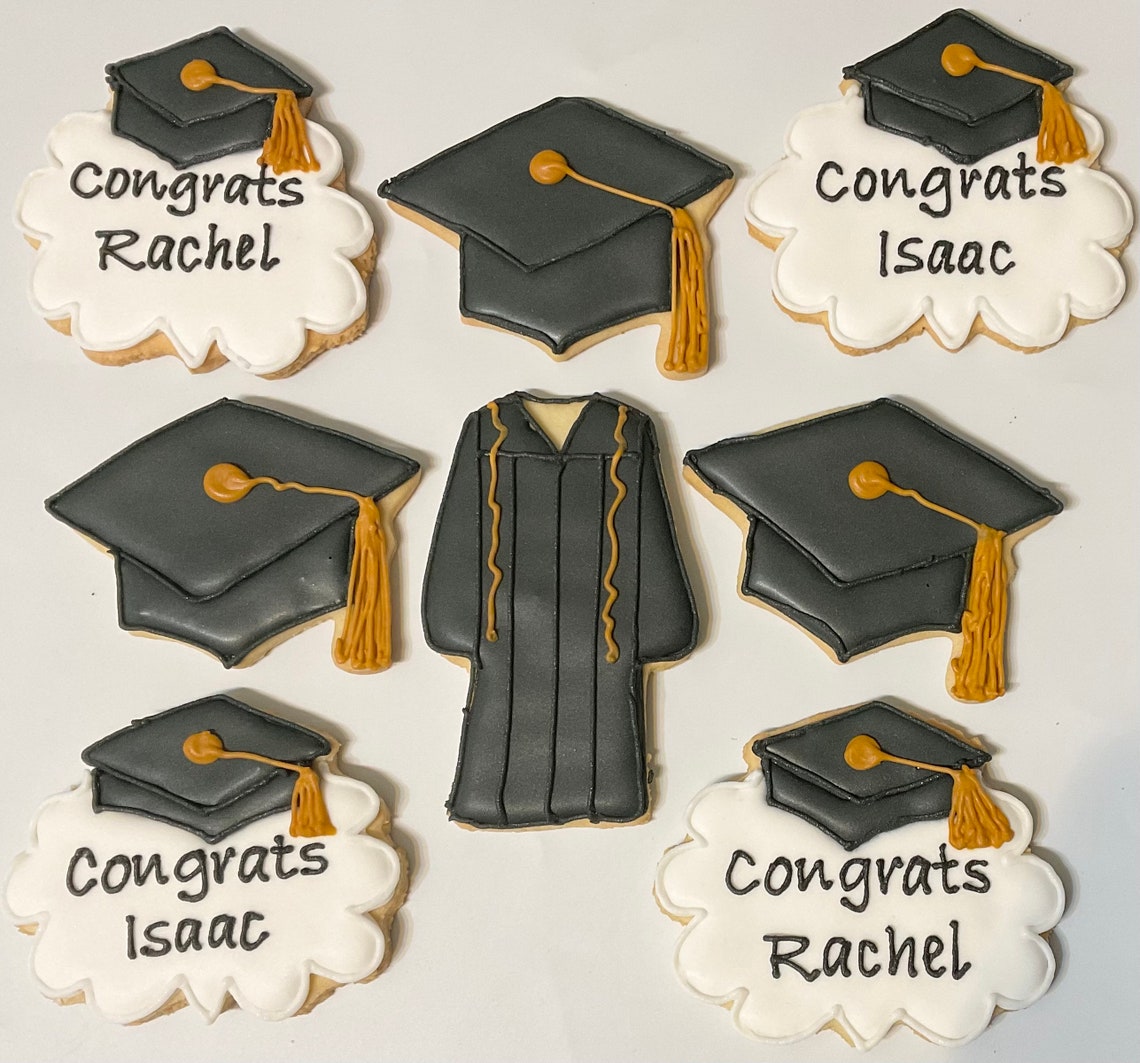 Graduation Cookies - 1 Dozen Assorted - Etsy