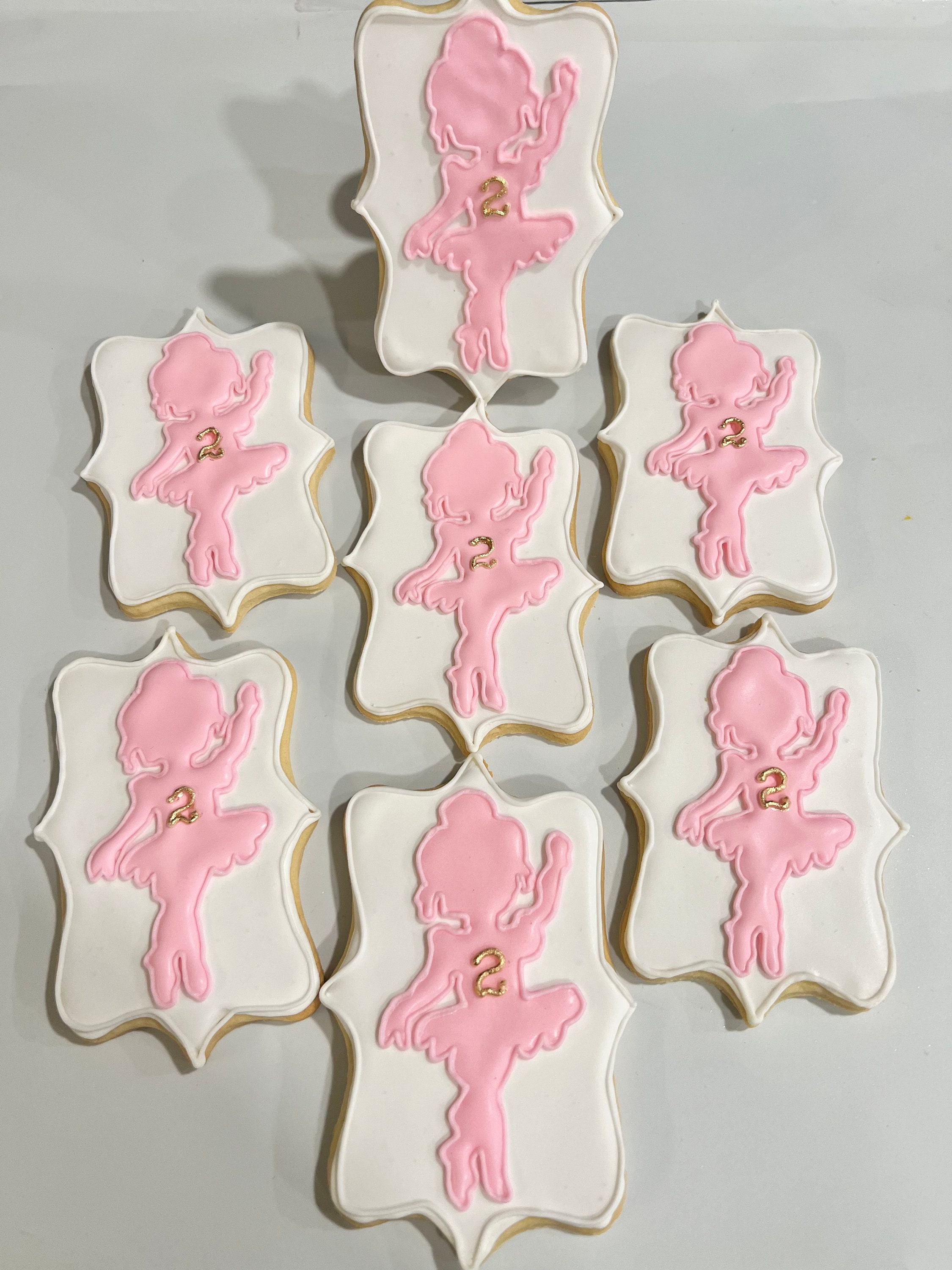 Ballet Slippers Cookies - 1 Dozen - Etsy