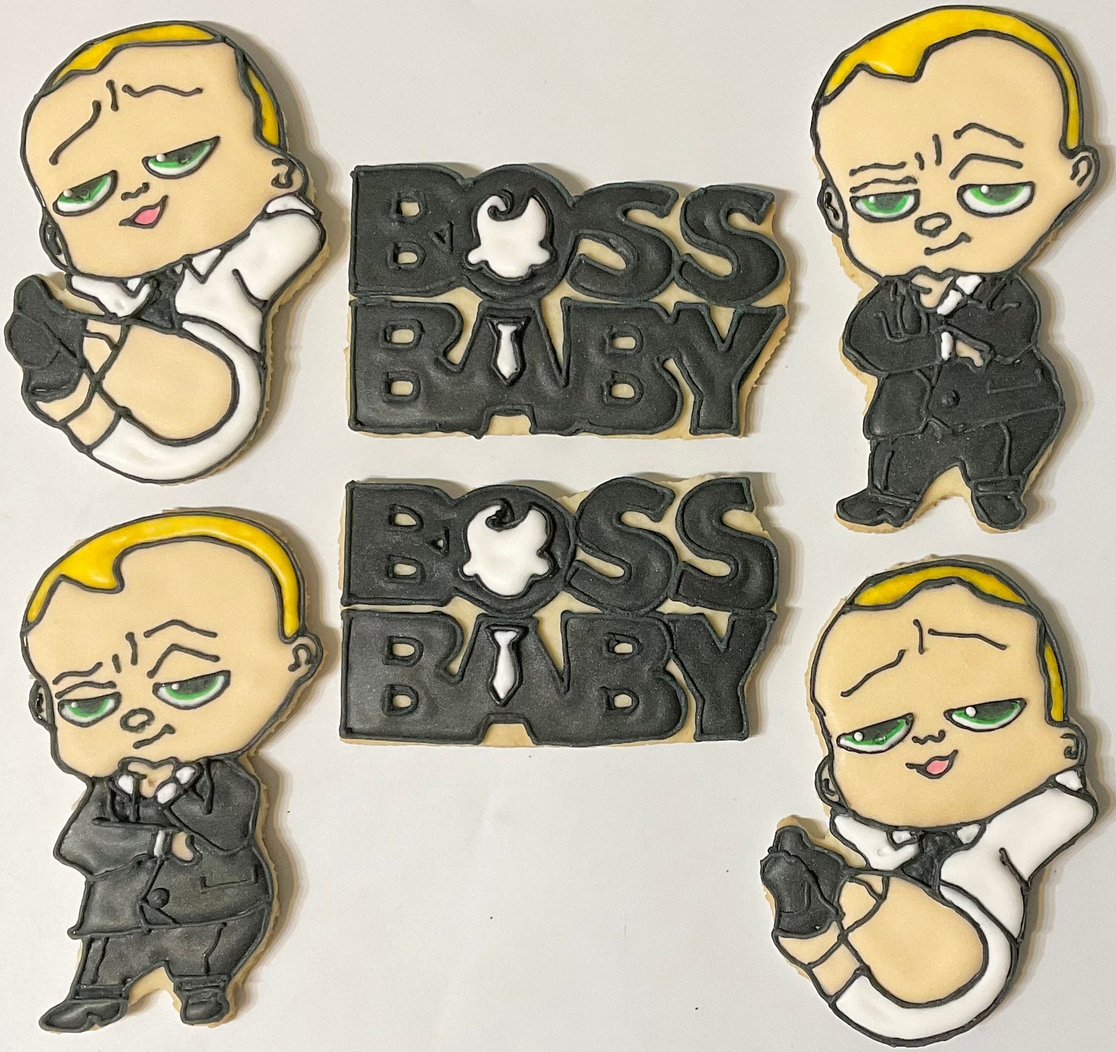 Inspired Boss Baby Cookies 1 Dozen - Etsy