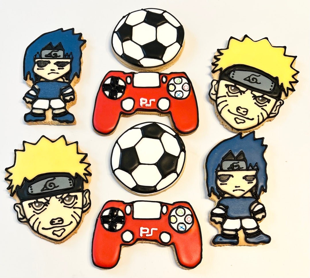 Anime and Gaming Cookies 1 Dozen - Etsy