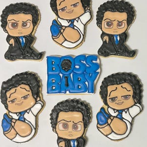 Inspired Boss Baby Cookies - 1 Dozen - Etsy