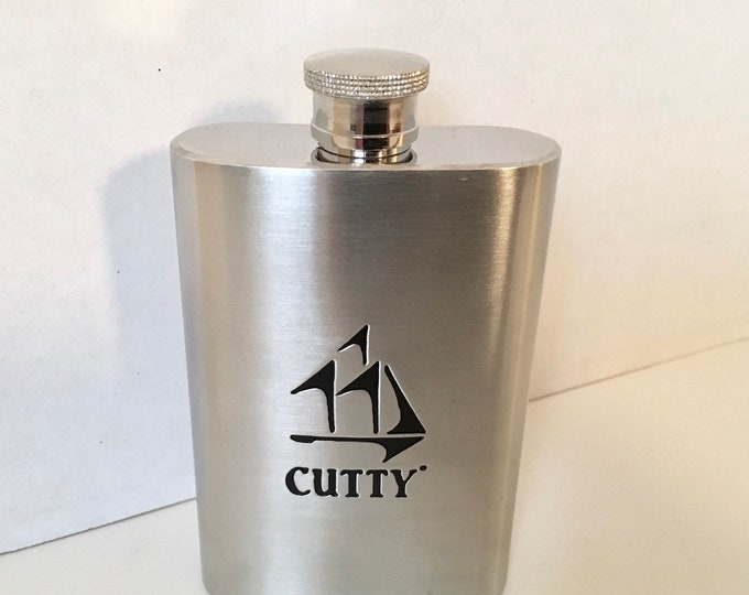 Vintage Cutty Sark Cutty Clipper Stainless Steel Flask 6 Oz. - Etsy