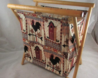 Folding Knitting Caddy - Etsy