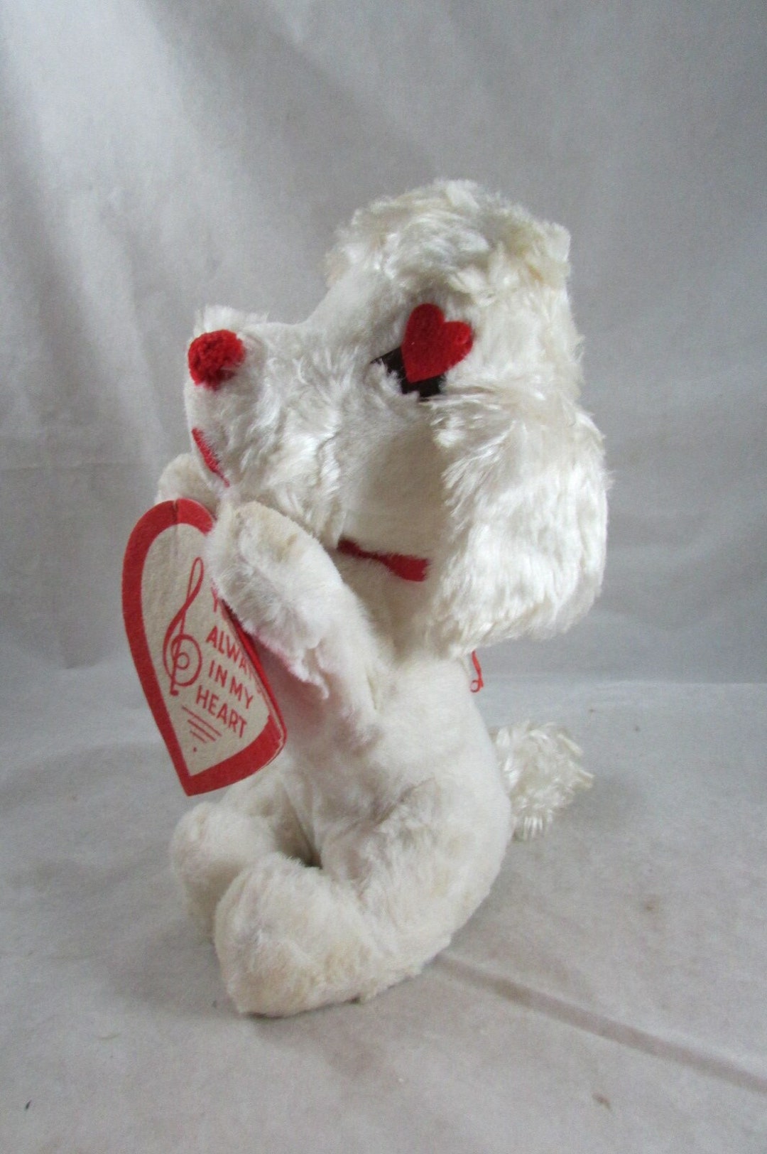Gund Valentine's Day Stuffed Plush White Poodle Puppy Dog You Are ...