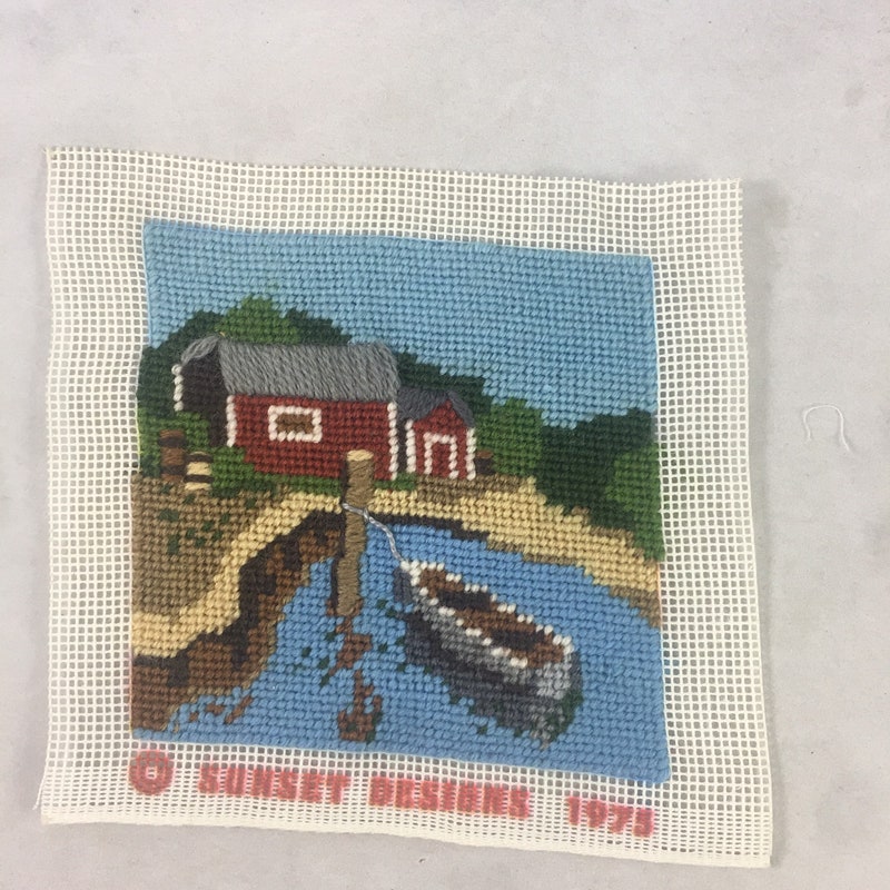 Finished Needlepoint - Etsy