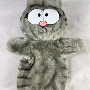 Garfield Nemesis Nermal Stuffed Plush Hand Puppet Jim Davis 12 Vintage ...