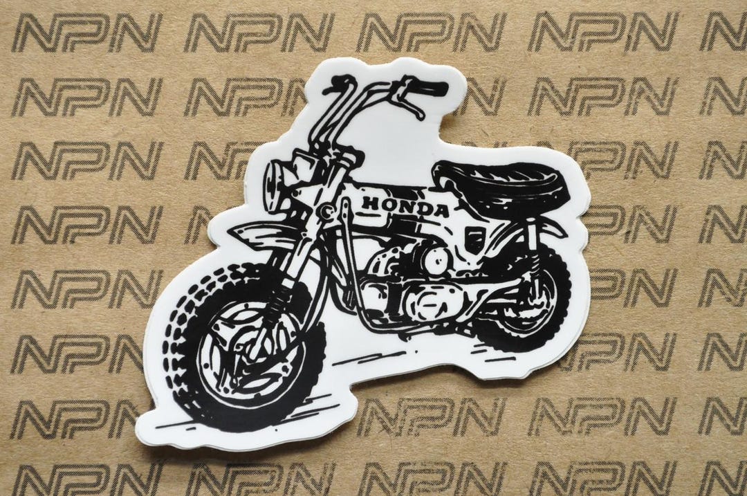 Honda 1969-71 CT70 K0 Trail 70 Mini Trail Motorcycle Decal Die Cut ...