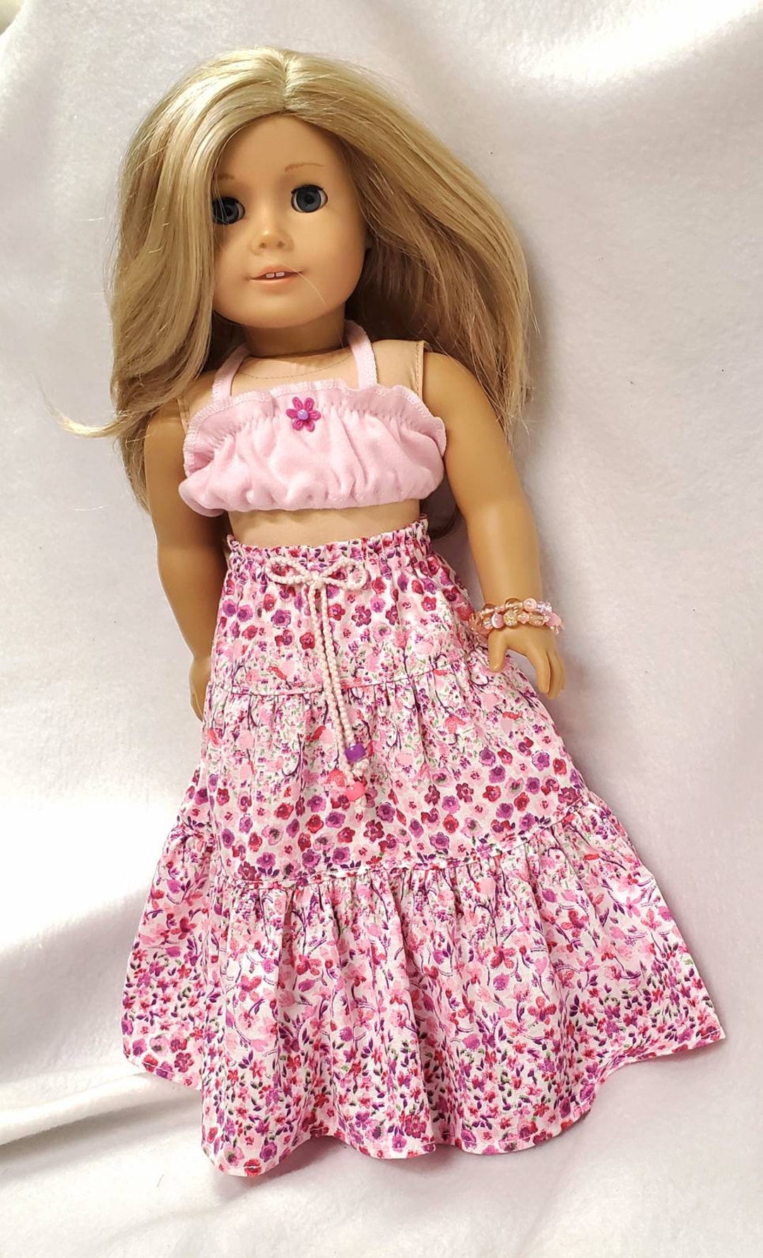 Boho Handmade Doll Clothes to Fit 18 Inch Dolls Clothes Spring - Etsy